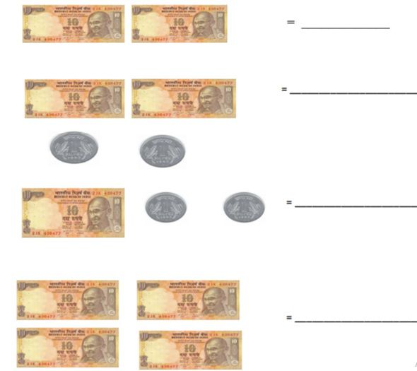 Class Indian Money Worksheets For Grade 1 Pdf Money Worksheet For 